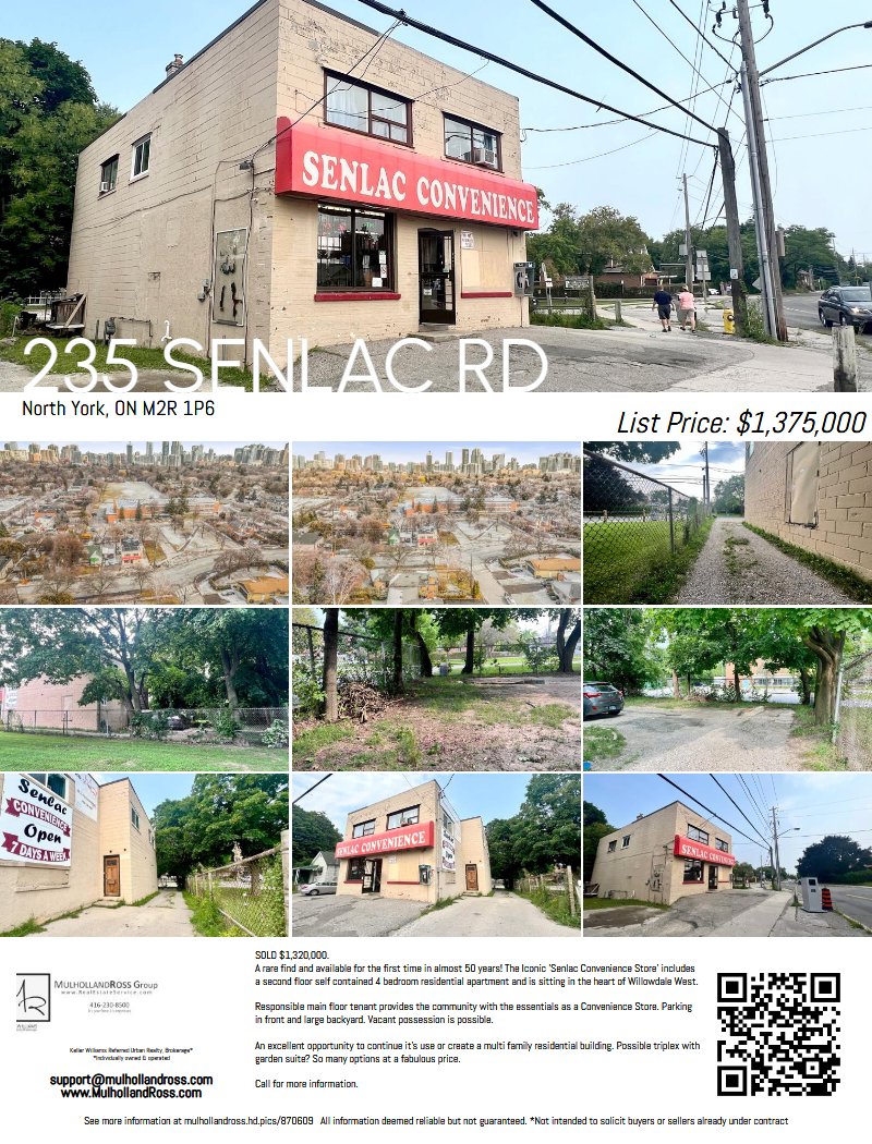 235 Senlac Rd, North York, ON M2R 1P6